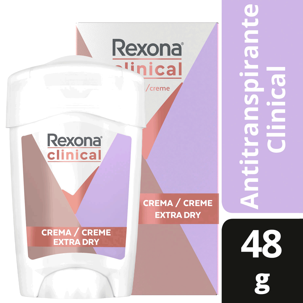 Desodorante en crema extra dy 48 g Rexona Clinical – Comercial Moligra