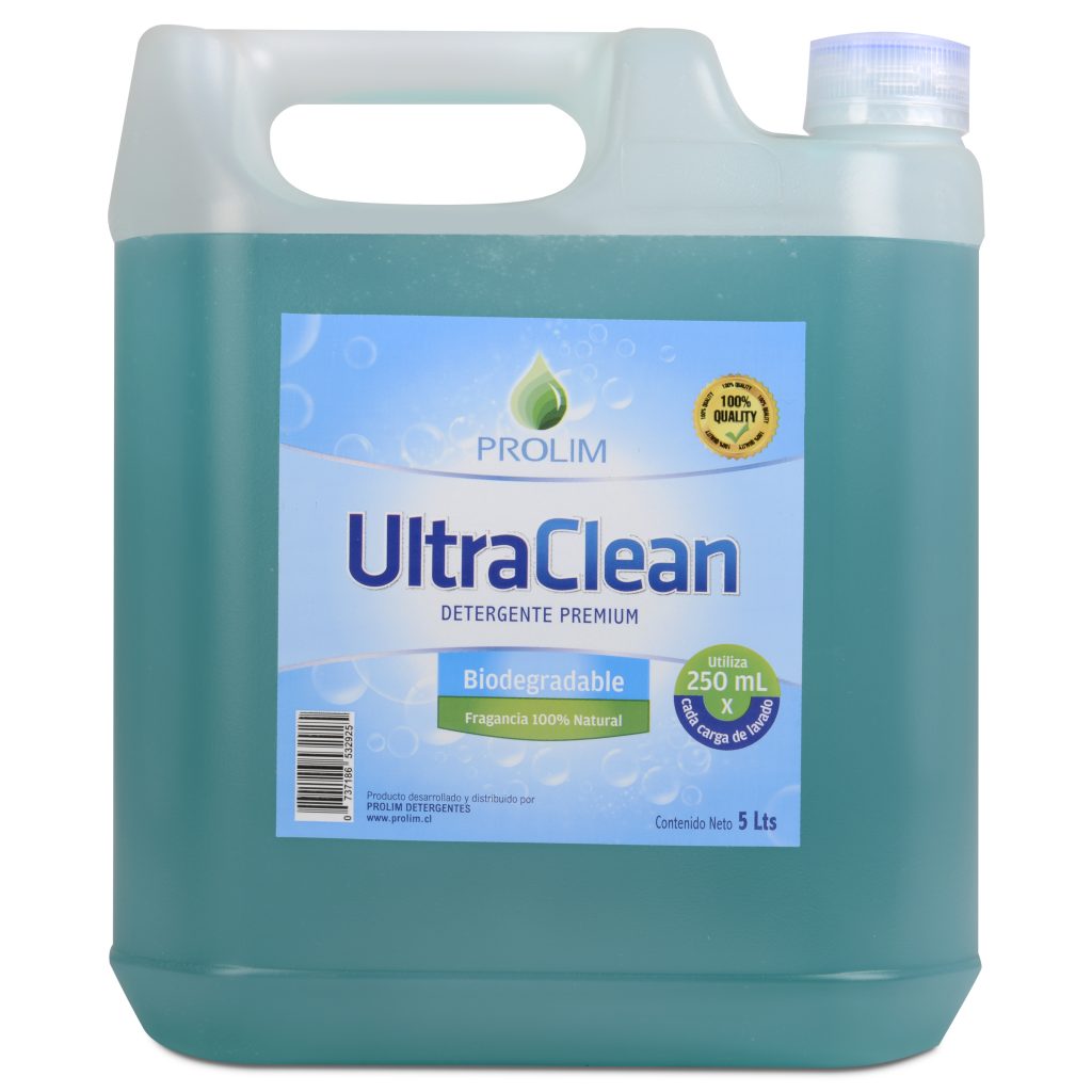 Detergente Liquido ULTRA CLEAN (Bidón 5 Litros) Prolim – Comercial Moligra